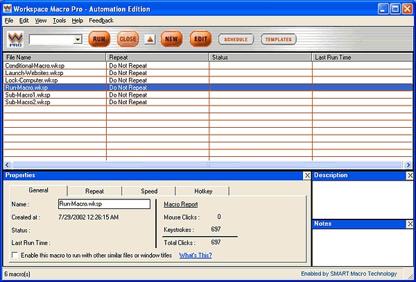 Workspace Macro Pro - Automation Edition - Macro program & Windows ...